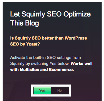 SQ SEO 2018 - old - Step 1 - Activate All the Settings - See How ...